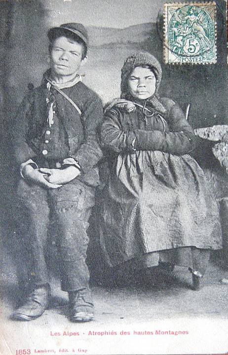 Définition et répartition du crétinisme en France et en Europe ...